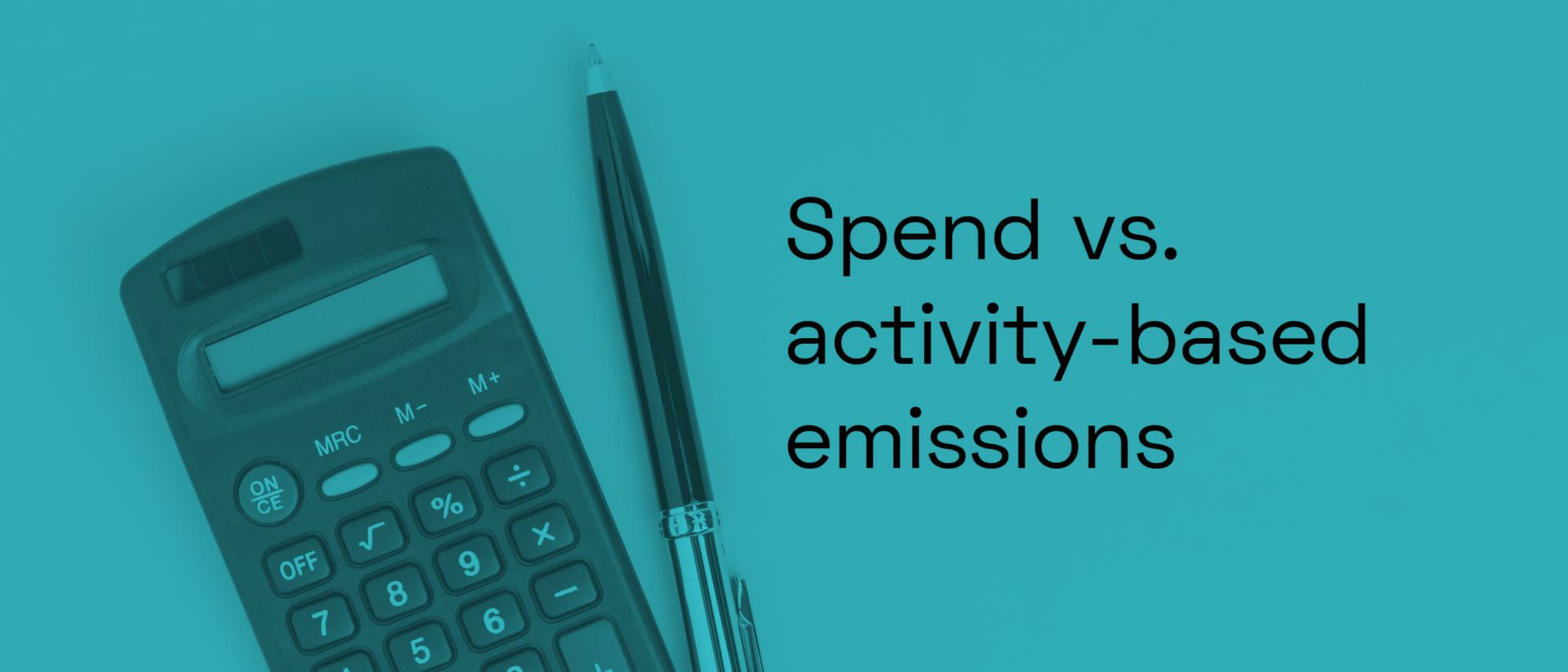 Spend-Based vs Activity-Based Emissions Accounting