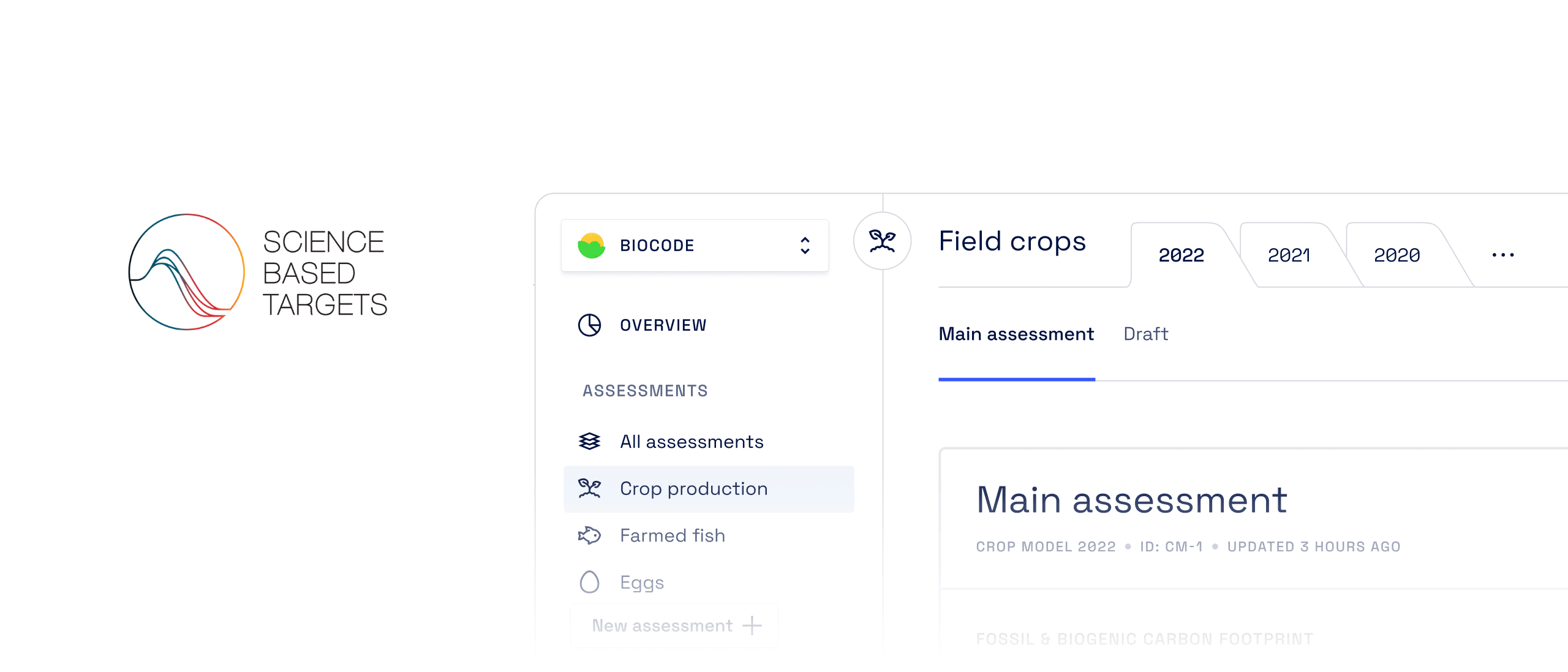 SBTi Target Setting — Biocode