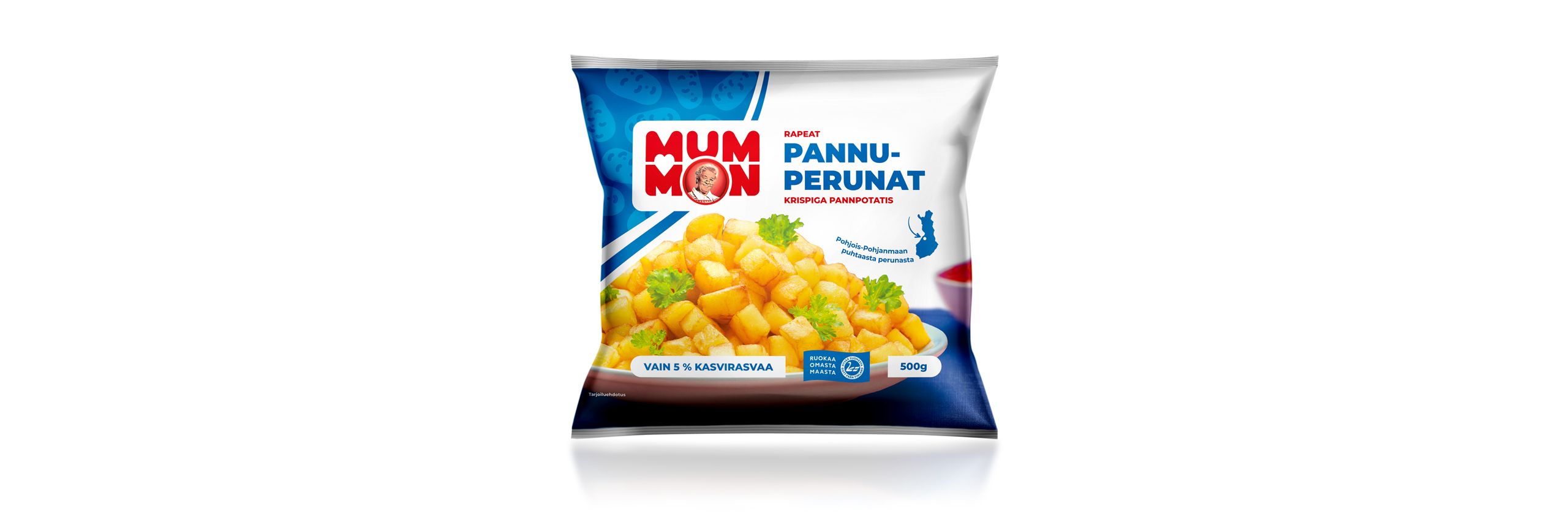 Mummon Original & crispy Potatocubes 500g — Carbon Footprint Calculated