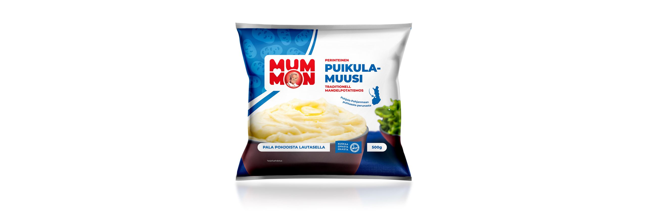 Mummon Arctic Mashed potatoes 500 g — Carbon Footprint Calculated