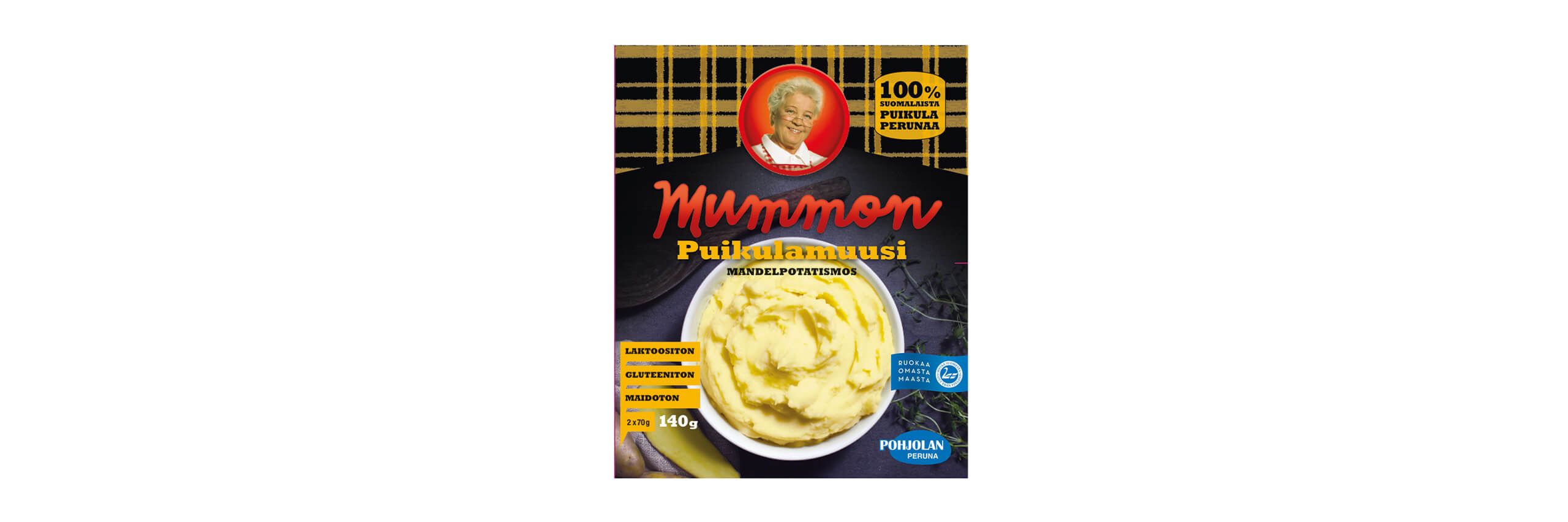 Mummon Puikula Mashed Potatoes 140 g — Carbon Footprint Calculated